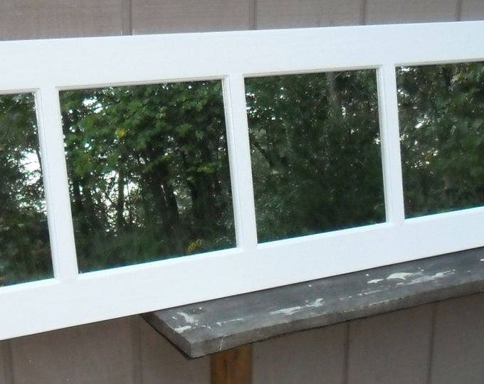 Transom Headboard Mirror Transom Mirror . Cottage - Etsy