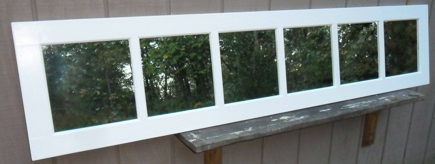 72 X 18 Multipane , Mirror, Door Transom - Etsy