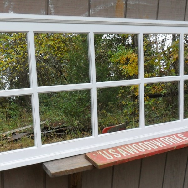 Large Farmhouse Mirror - Etsy