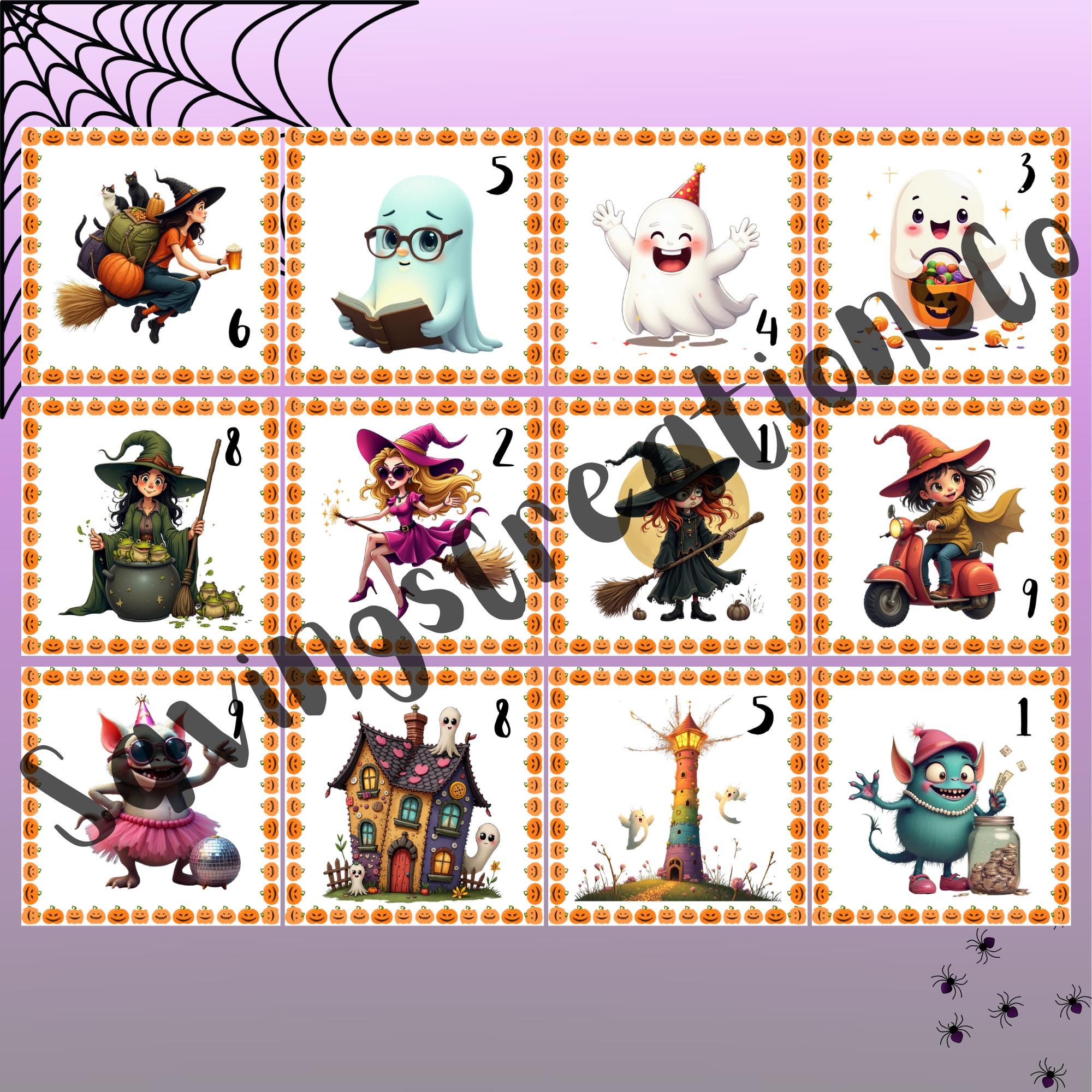 Halloween Savings Challenge: Spooky Game Boards (digital Download - Etsy