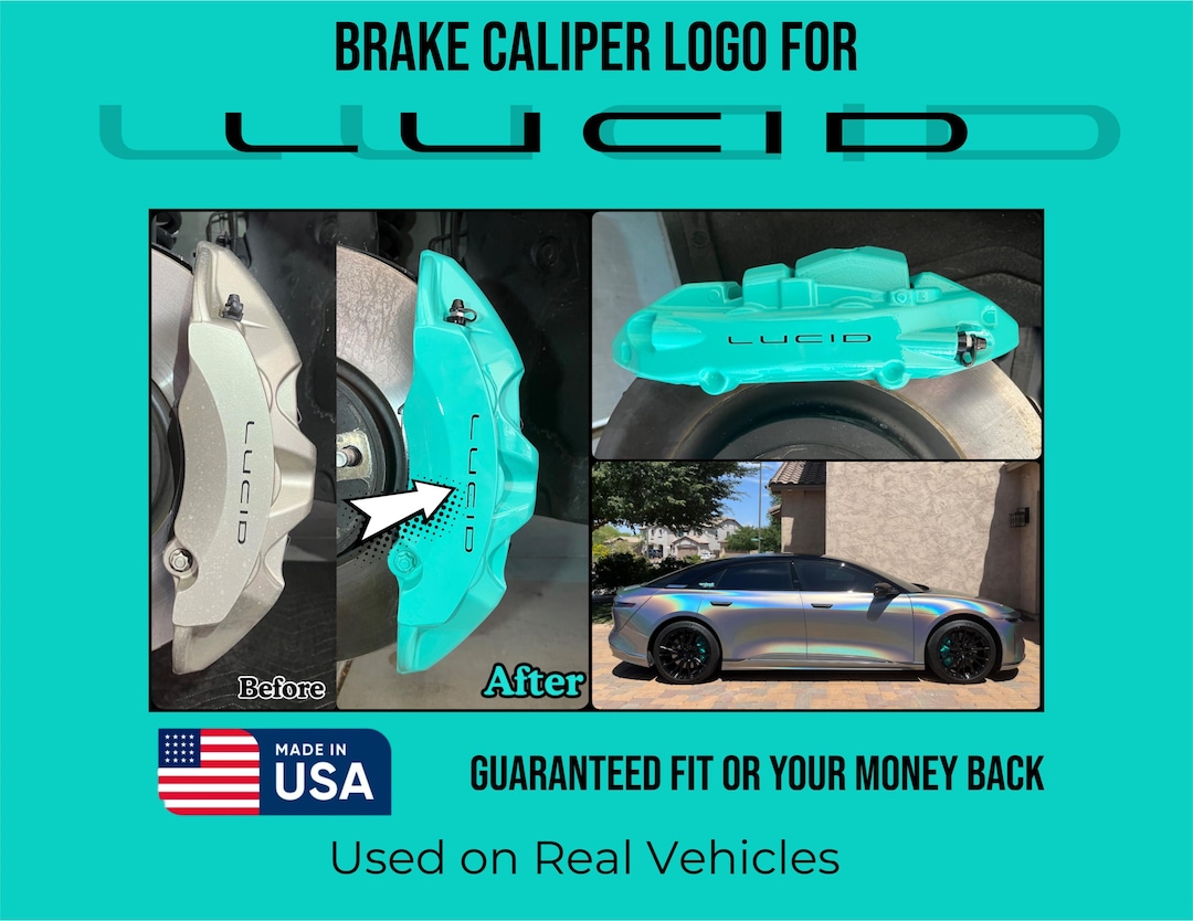 Brake Caliper Logo/decal for Lucid Air - Etsy