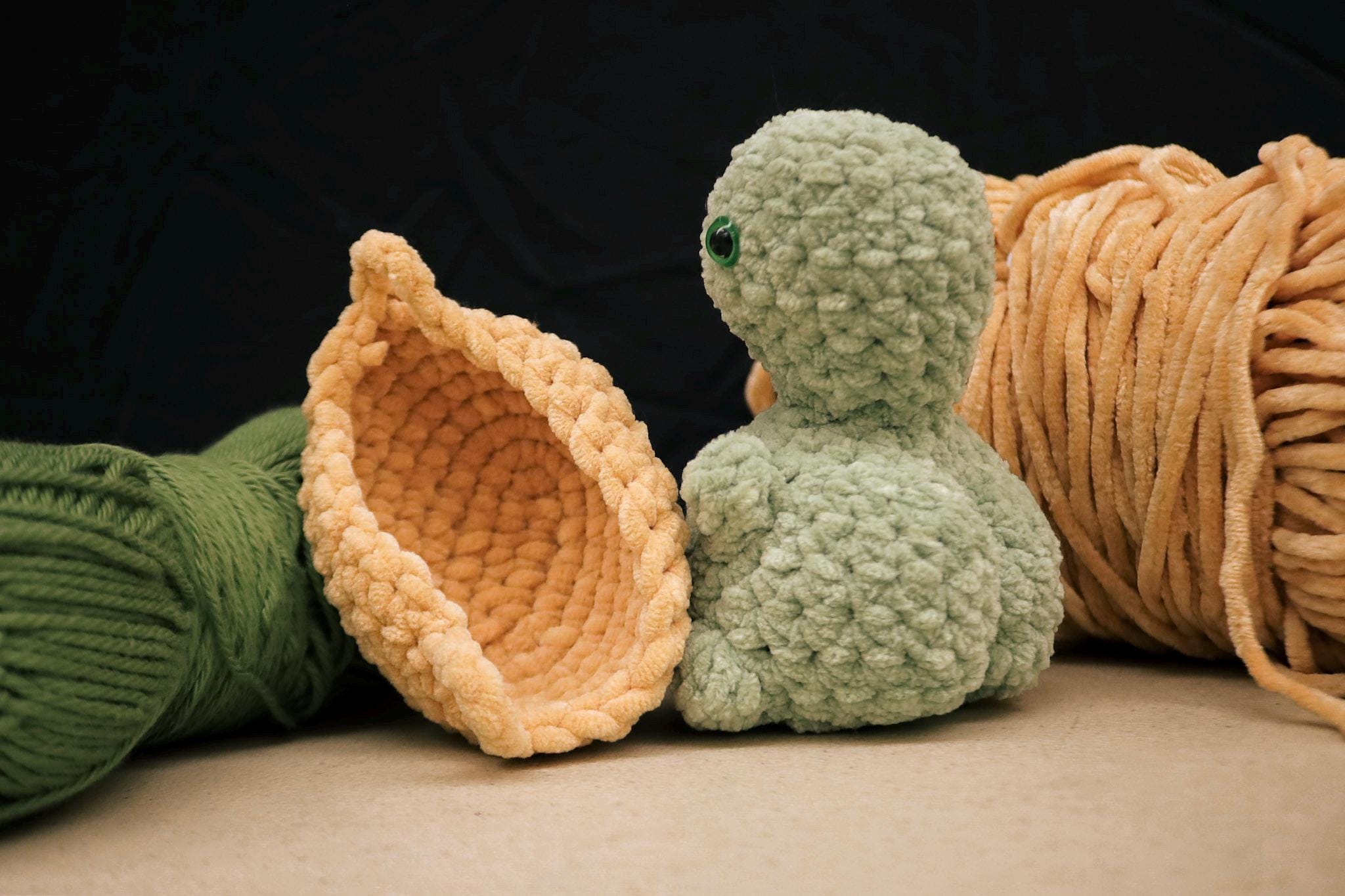 Crochet Cheeky Turtle Plush - Etsy