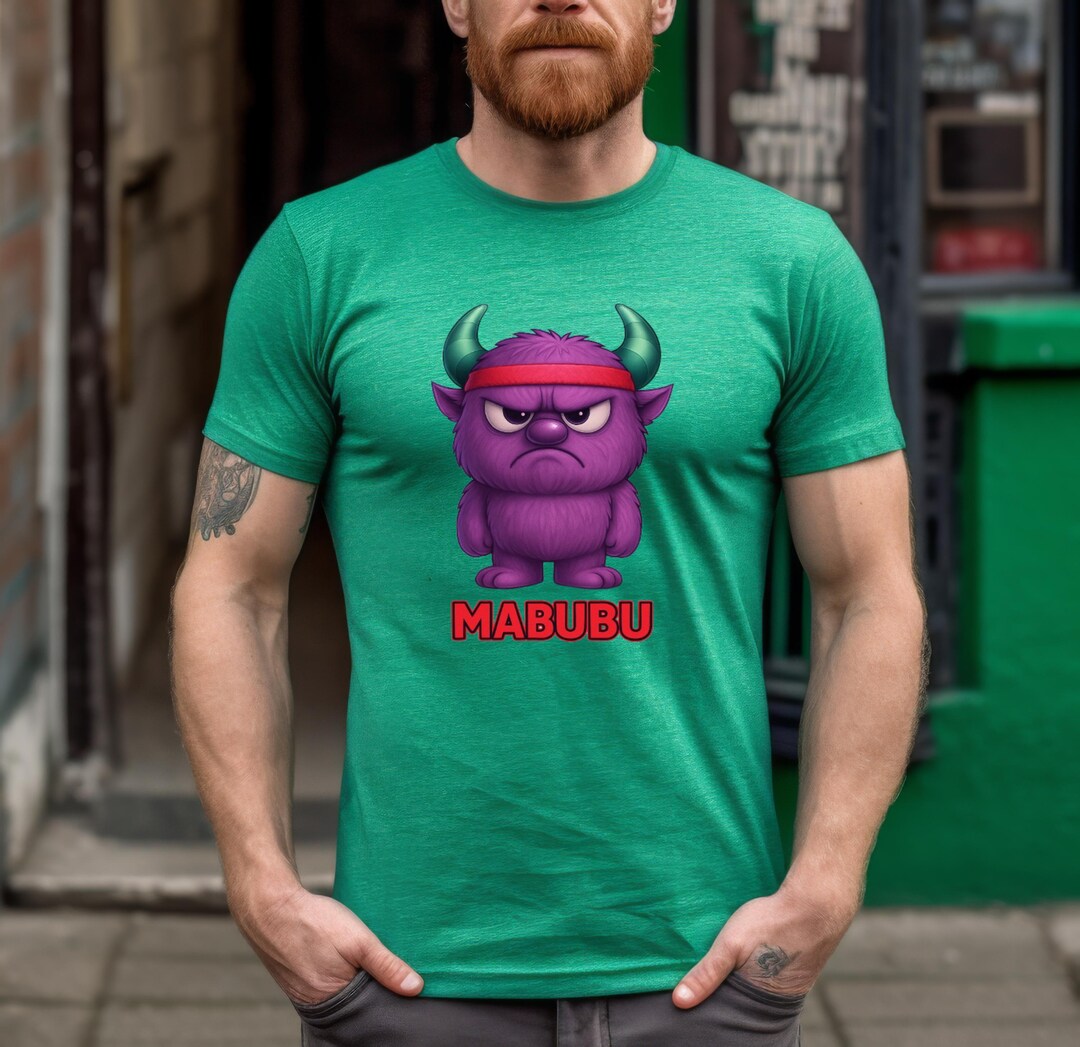 T-shirt With Mabubu - Labubu's Friend, Monster T-shirt With a Funny ...