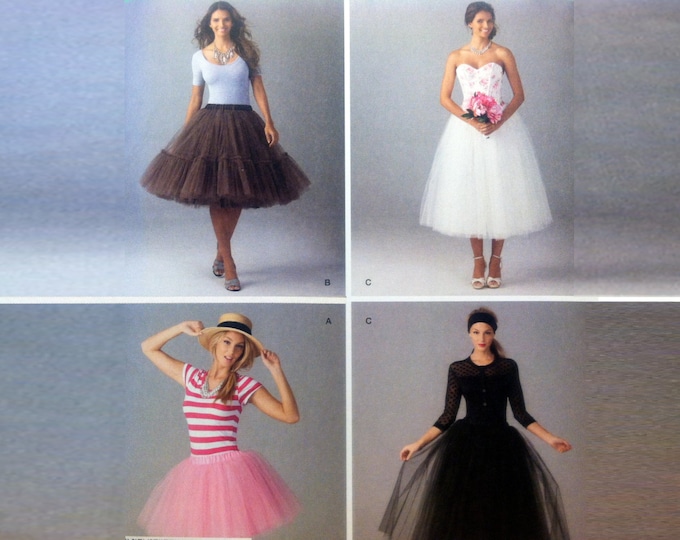 Simplicity 1427 Tulle Skirt Three Lengths Andrea Schewe Sewing - Etsy