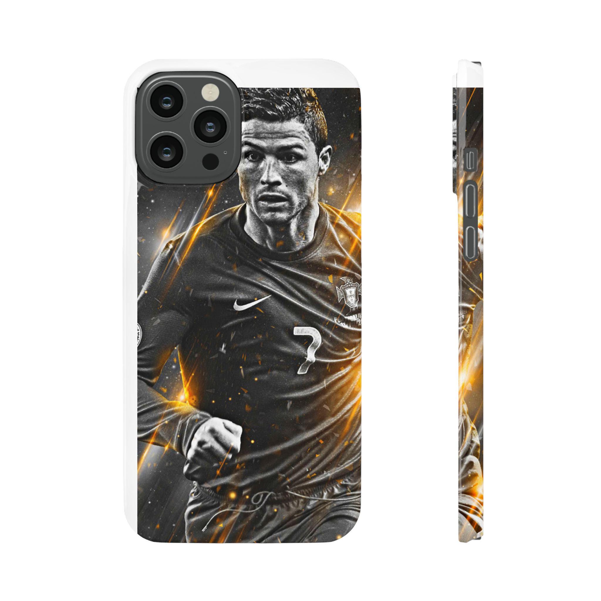 Cristiano Ronaldo Sports Phone Case - Trendy Slim Cases, Soccer Gift ...