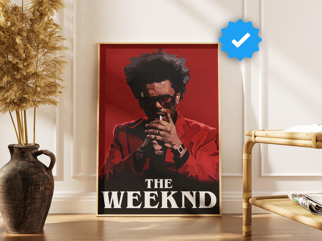 The Weeknd | the Weeknd Poster | the Weeknd Print | Album Cover Poster ...