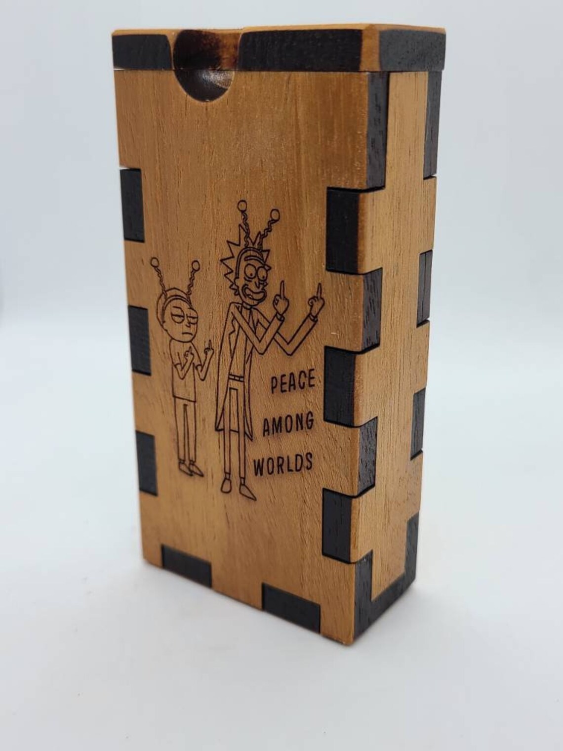 Rick & Mortydugout One Hitter Boxstash Boxpot Box.peace | Etsy