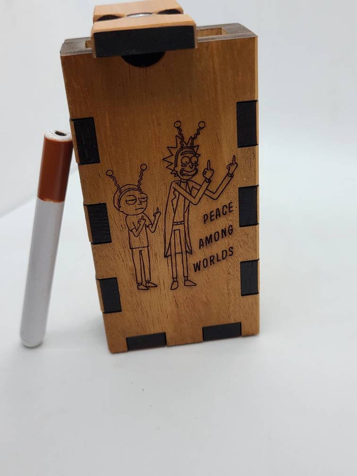 Rick & Mortydugout One Hitter Boxstash Boxpot Box.peace | Etsy