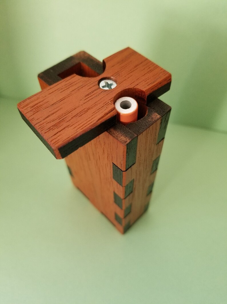 Dugout one hitter box custom engraved | Etsy