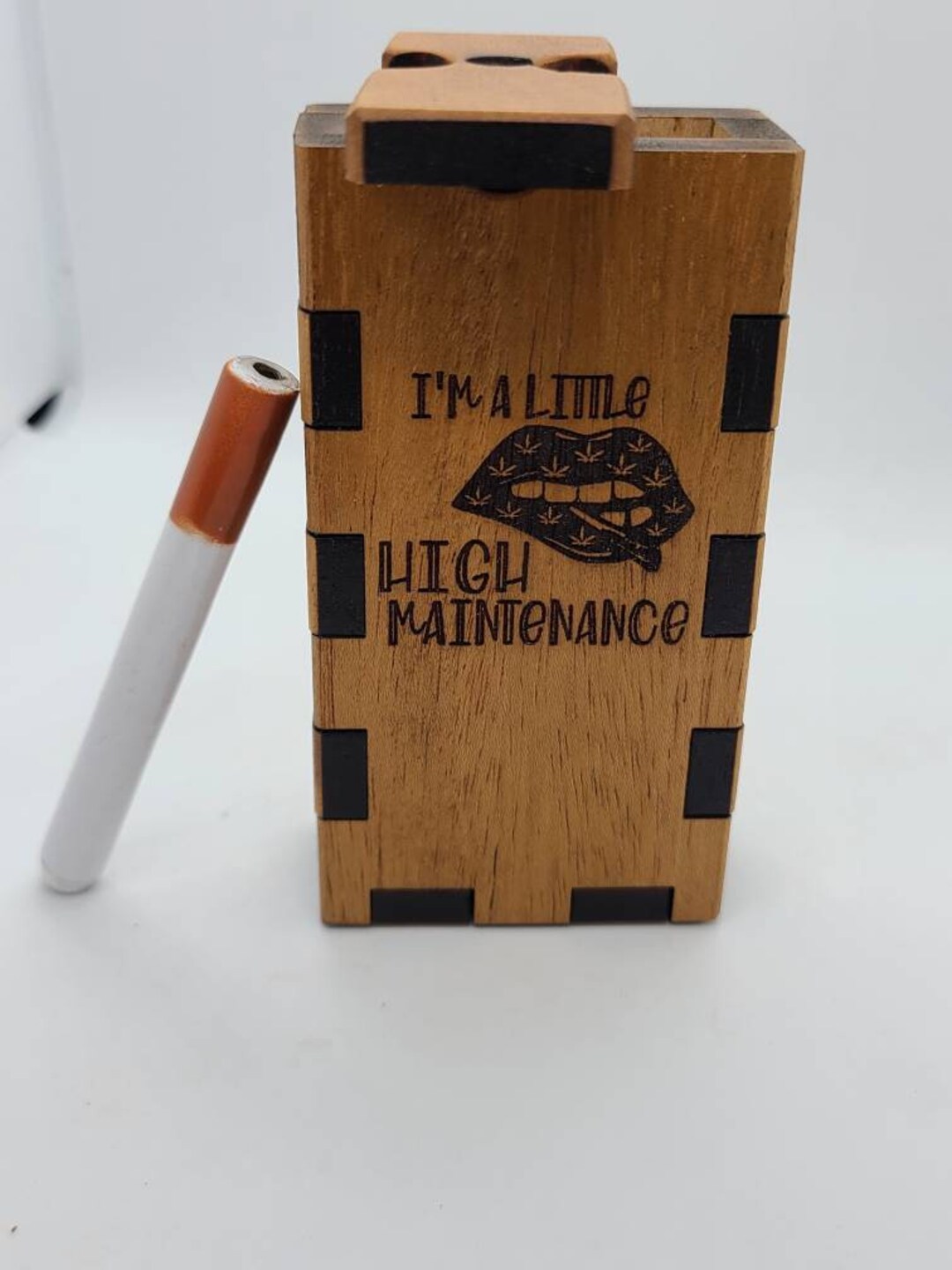 High Maintenance,dugout One Hitter Box,stash Box,pot Box. - Etsy