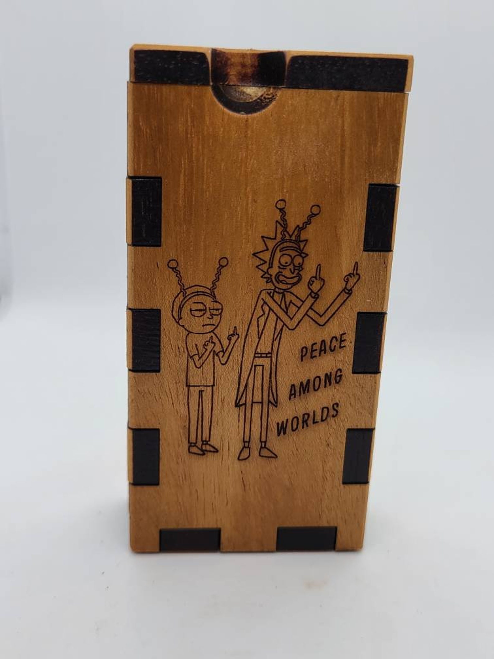 Rick & Mortydugout One Hitter Boxstash Boxpot Box.peace | Etsy