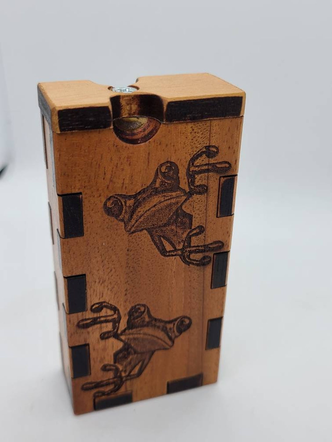 Tree Frogs,dugout One Hitter Box,stash Box,pot Box.engraved Both Sides ...