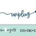 Unplug, Family, SVG, DXF, & PNG, Woodland, Files, Design, Cricut ...