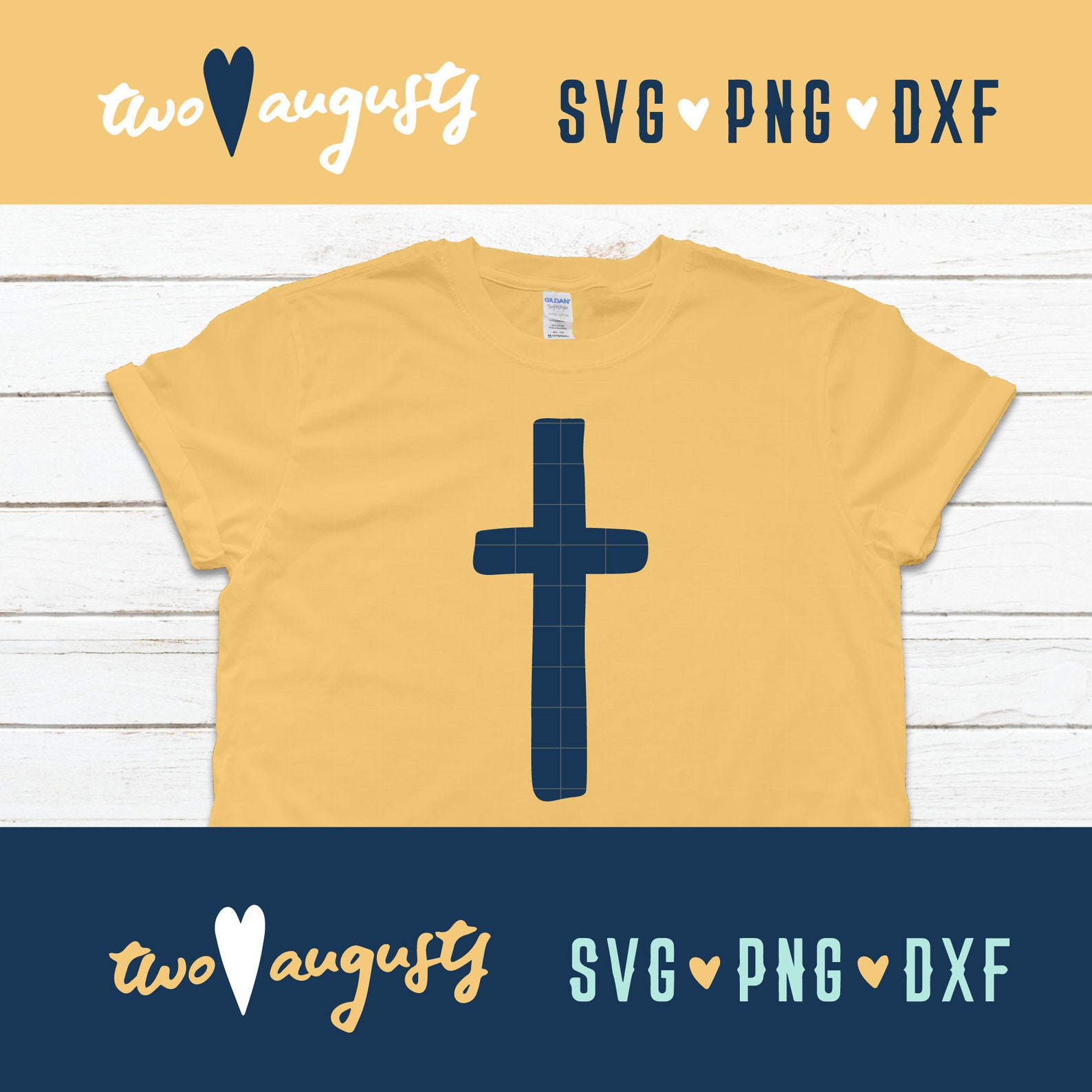 Simple Rugged Cross, SVG, DXF, PNG, Christian, Cut, File, Design ...