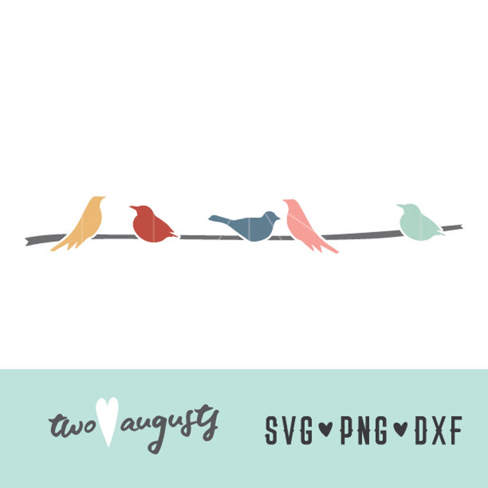 Birds on a Branch SVG, DXF, & PNG, Christian, Files, Design, Cricut ...