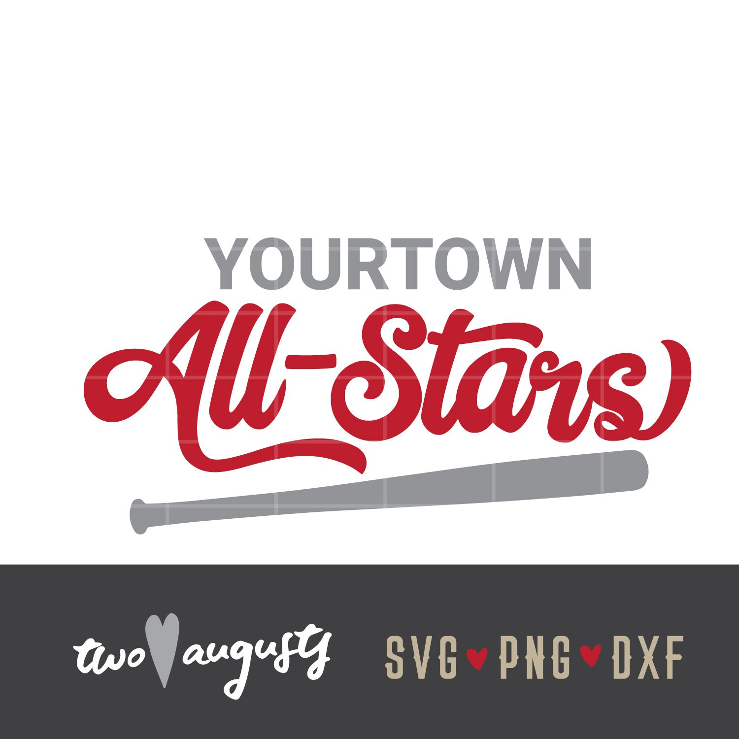 All Stars Team SVG, DXF, PNG, Baseball, Files, Cricut, Silhouette, Ball ...