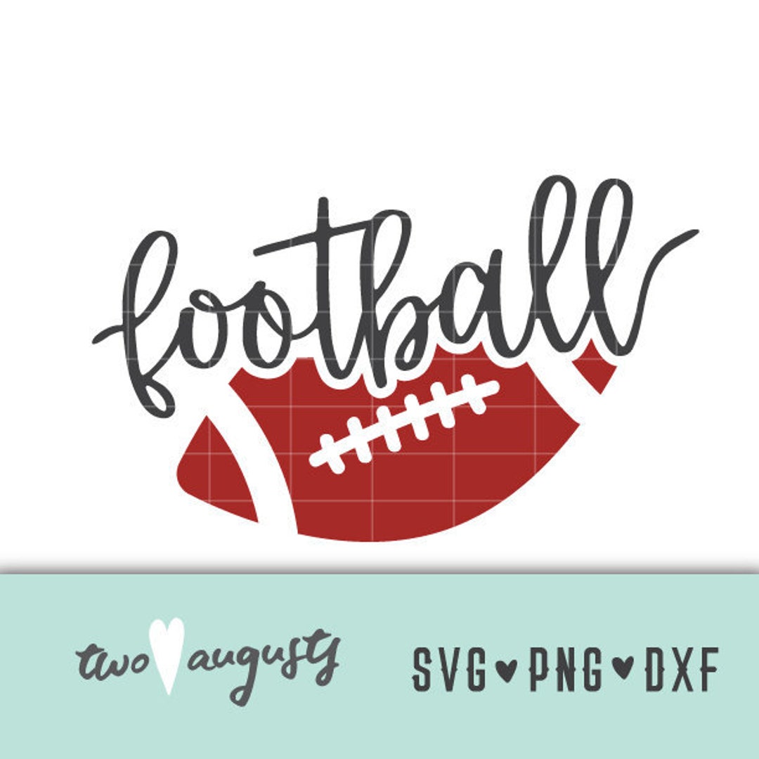 Football Cursive SVG, DXF, & PNG, Fan, Files, Design, Cricut ...