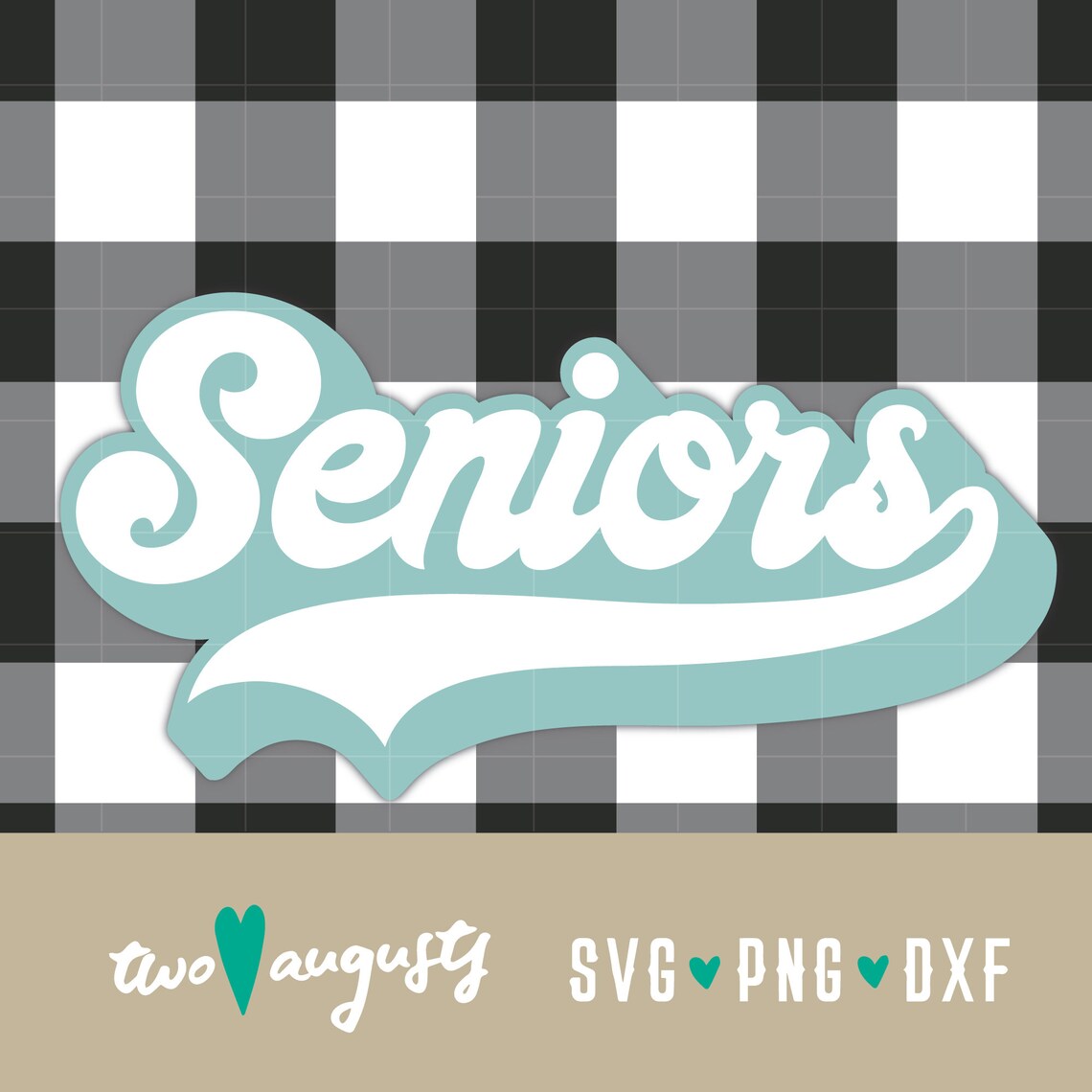 Seniors Retro SVG DXF PNG High School File Design - Etsy