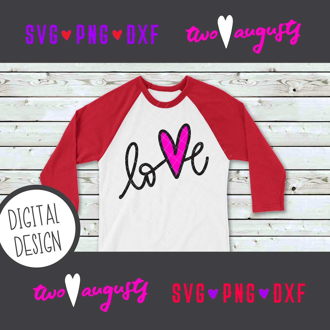 Love, Heart, Cursive, Valentine, SVG, DXF, PNG, Christian, Files ...