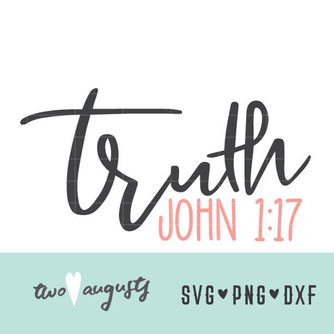 Truth SVG DXF & PNG Christian Files Design Cricut - Etsy