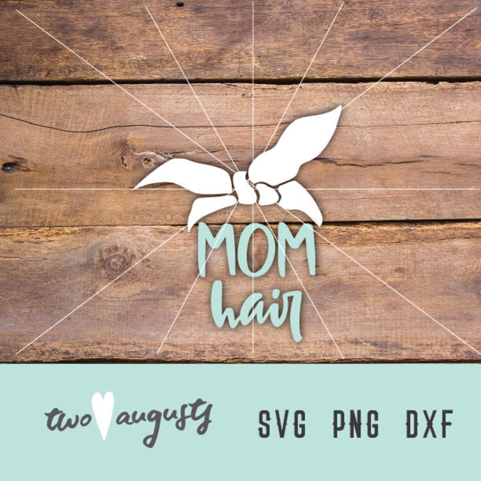 Mom Hair SVG DXF & PNG Christian Files Design Cricut - Etsy