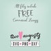 Thirteen Hand-lettered Style SVG, DXF, PNG, Files, Cricut, Silhouette ...