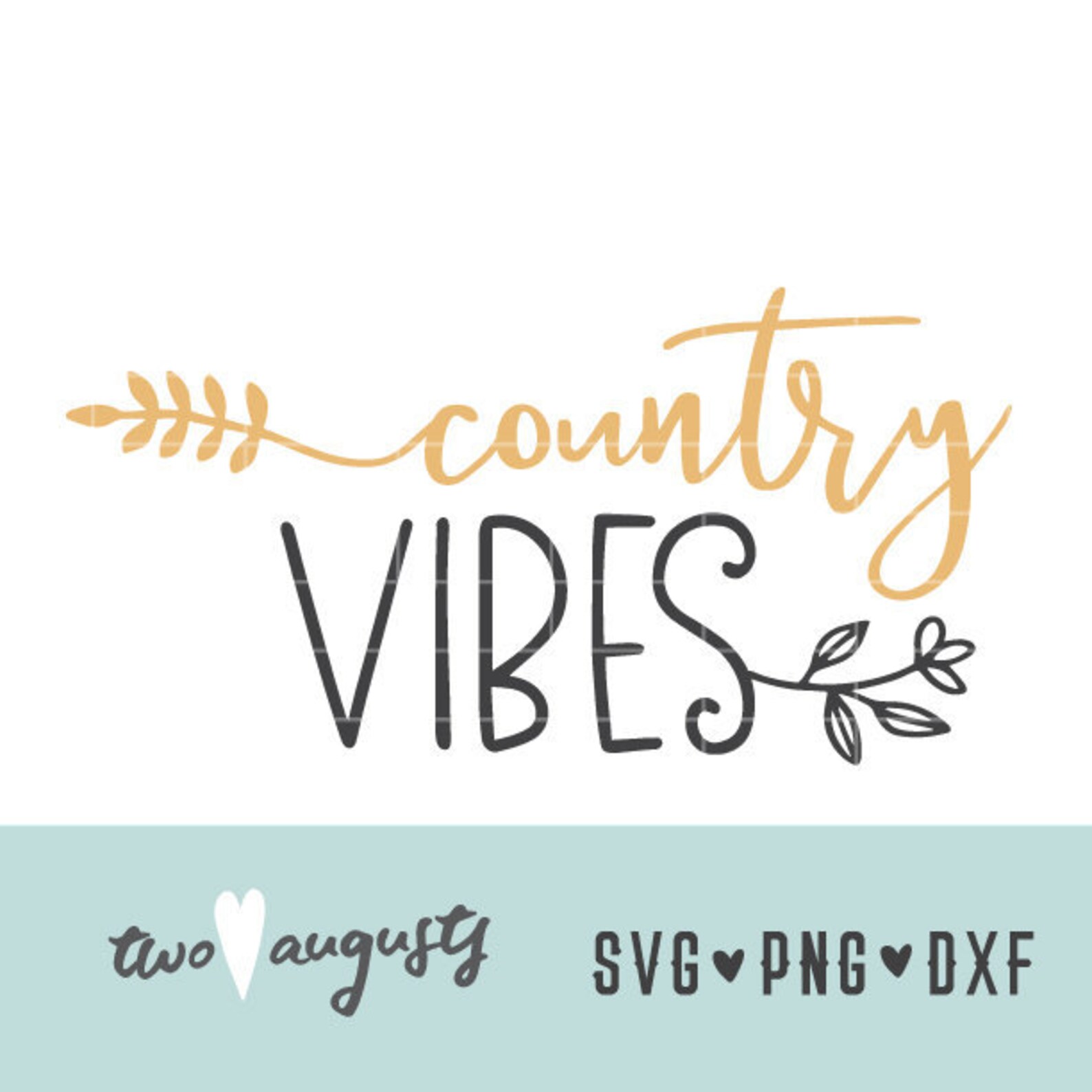 Country Vibes SVG DXF & PNG Christian Files Design - Etsy