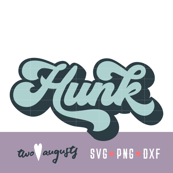 Hunk Cute Retro Boy Vintage SVG DXF PNG Hottie File | Etsy
