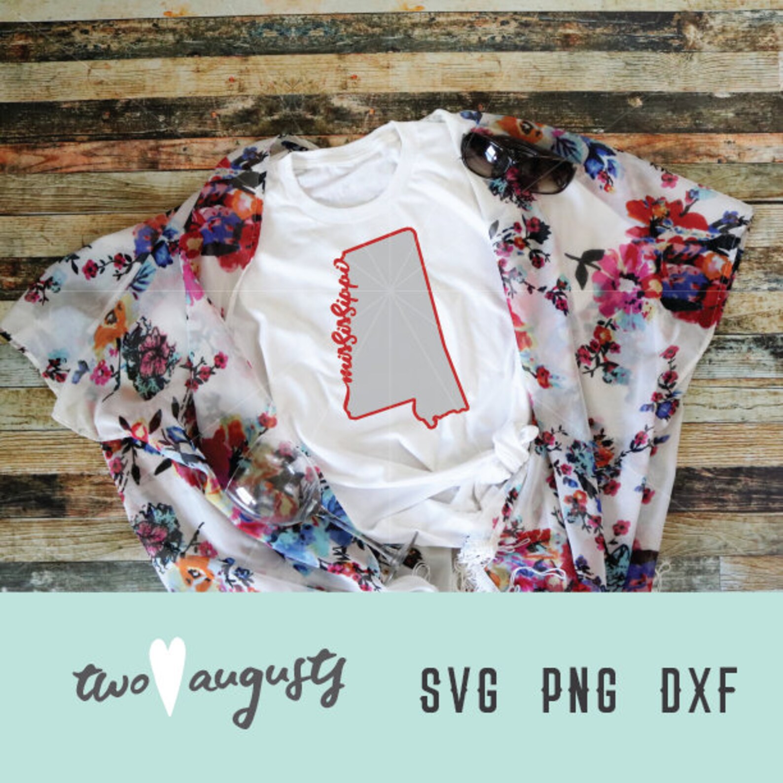 Mississippi Design SVG DXF & PNG State Files Design | Etsy