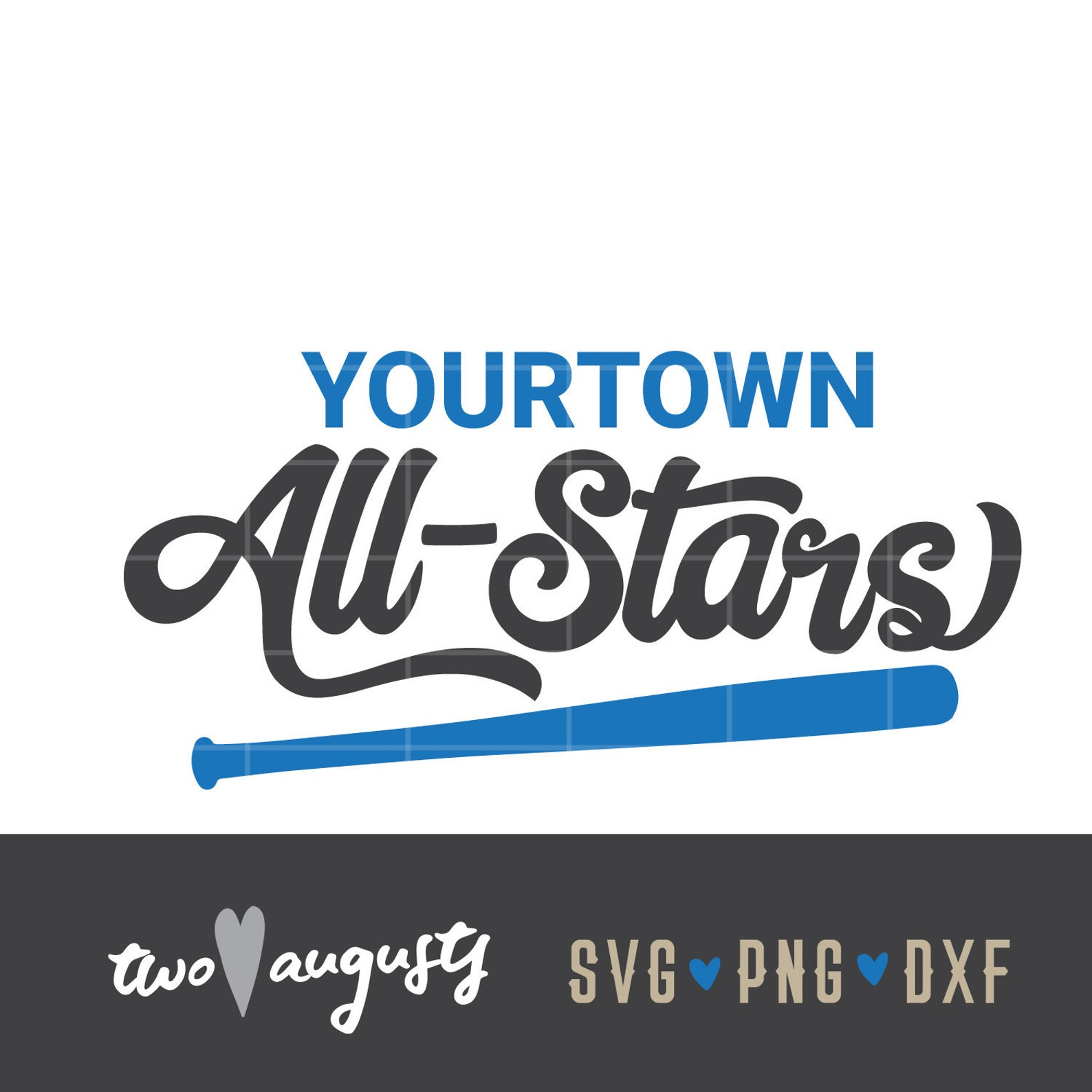 All Stars Team SVG DXF PNG Baseball Files Cricut - Etsy