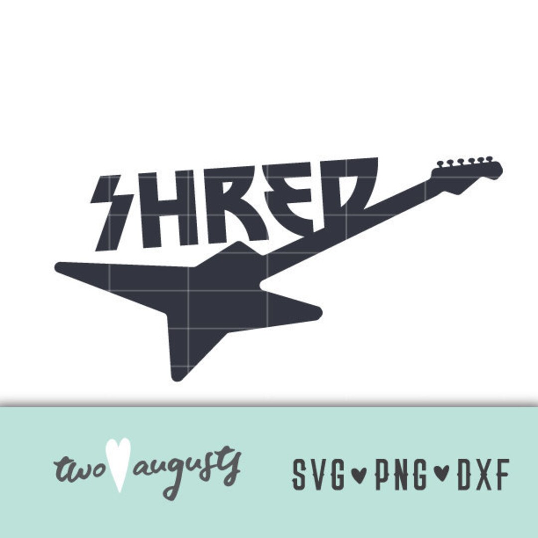 Shred 2, SVG, DXF, & PNG, Svg Files, Svg for Cricut, Svg for Silhouette ...