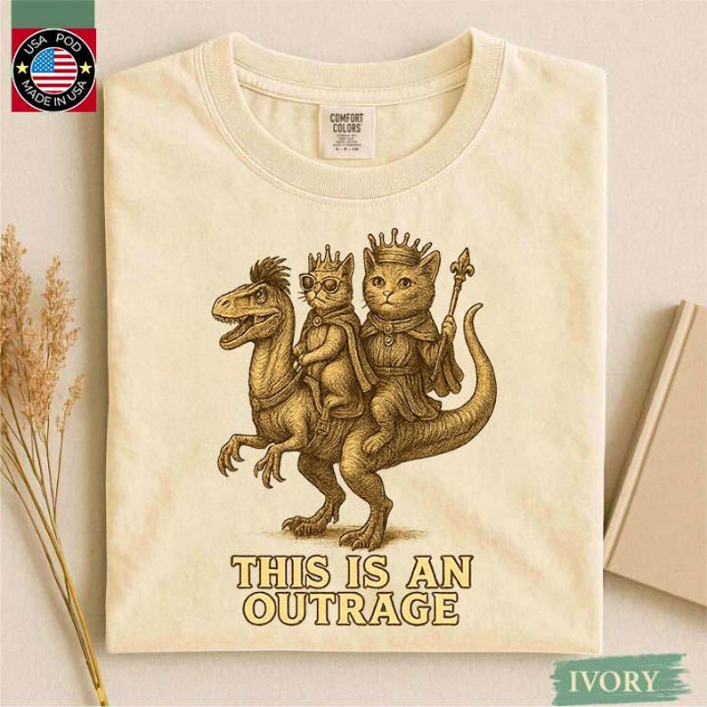 Dungeon Crawler Carl Shirt, Princess Donut & Mongo Cat Dinosaur Tee - Etsy