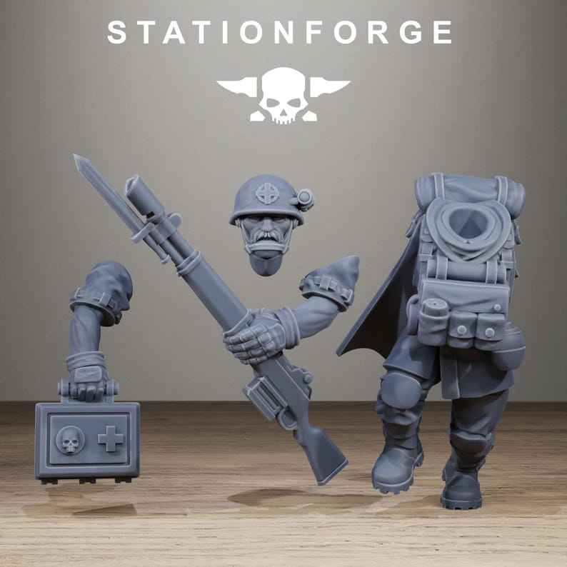 Freeguard Siege Infantry / Station Forge - Etsy UK