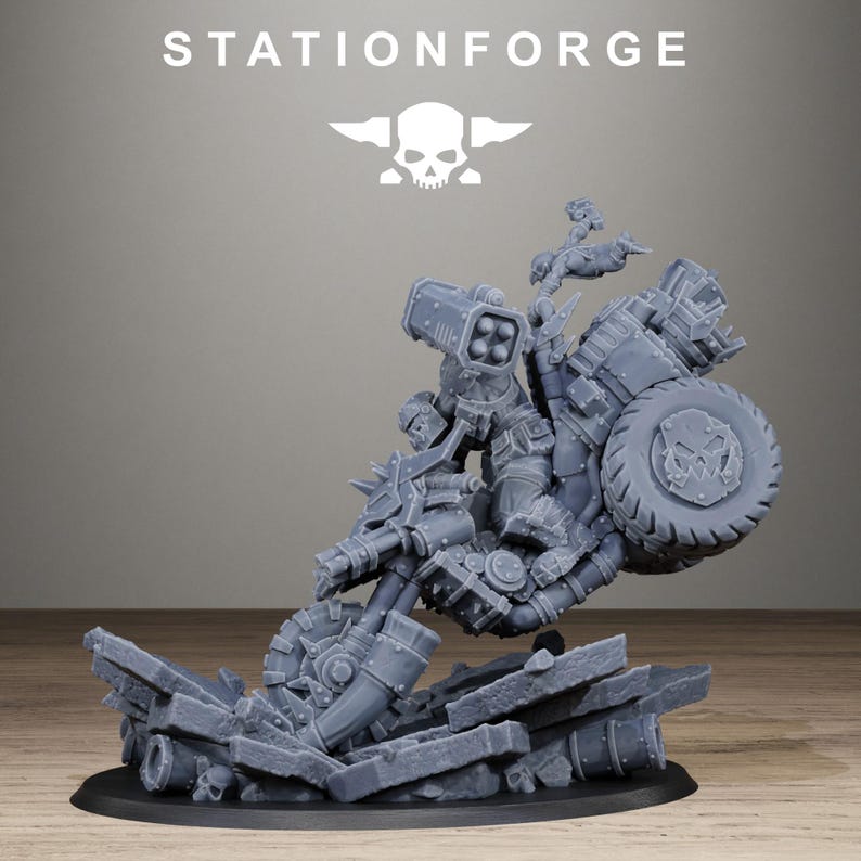 Orkaz Biker Boss / Station Forge - Etsy UK