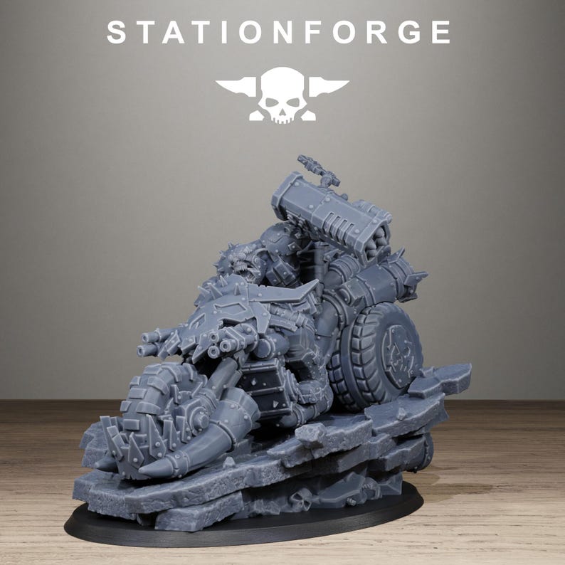 Orkaz Biker Boss / Station Forge - Etsy UK