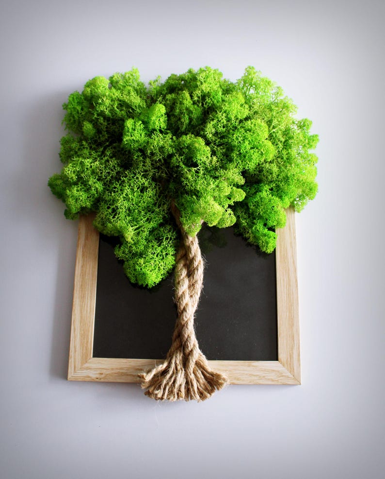 Tree of Life | Moss Wall Decor | Large Wall Art | Tree With Stabilized ...