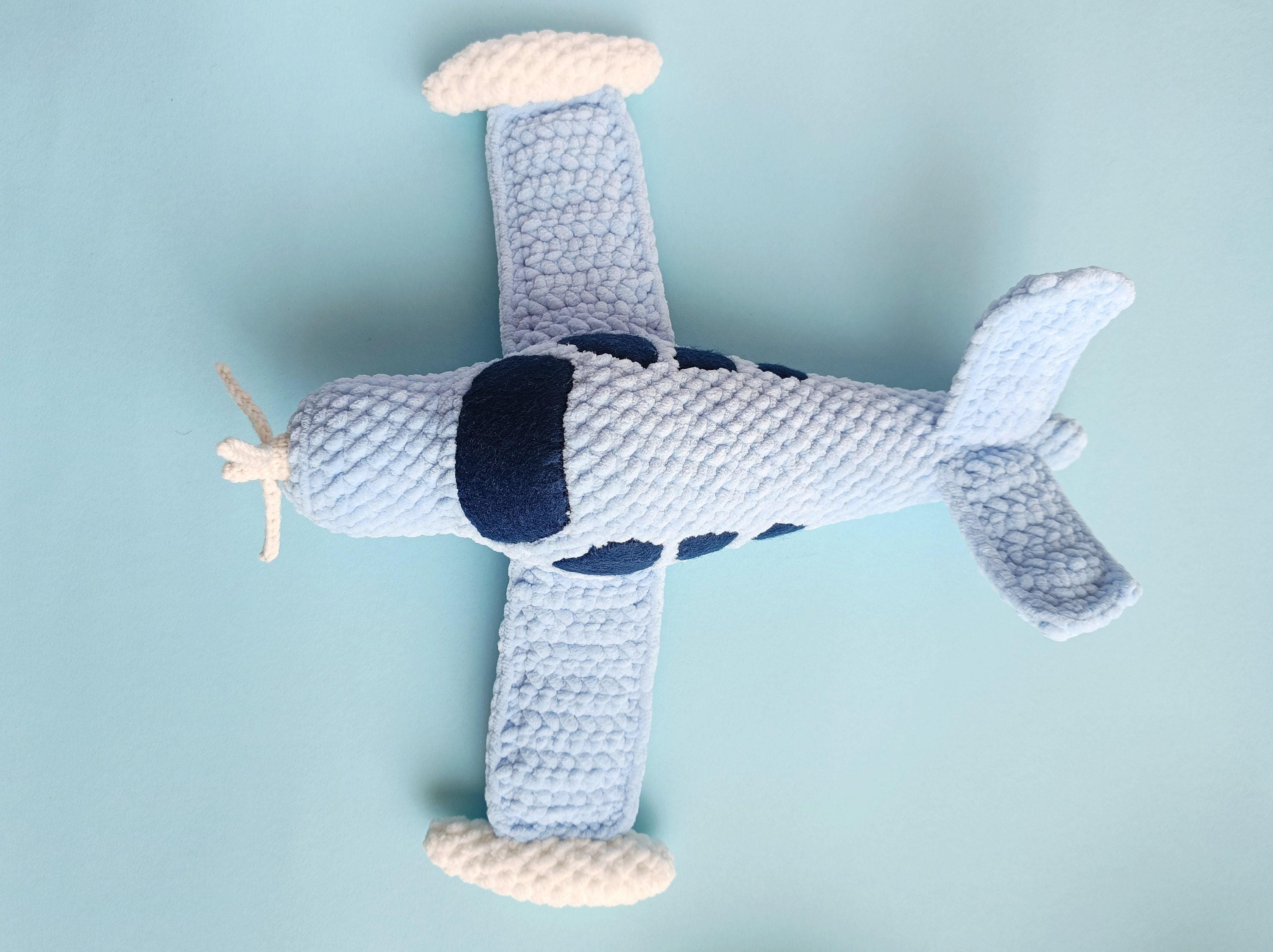 Crochet Pattern Airplane, Amigurumi Plane Pattern, Crochet Toy for Boys ...