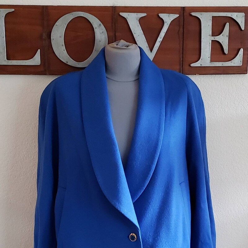 Royal Blue Coat - Etsy