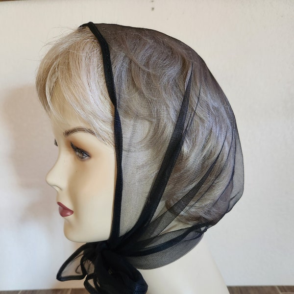 Sheer Head Scarf - Etsy