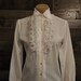 Vintage Lee Mar Pageant Ruffled Front Blouse White Ruffled Blouse ...