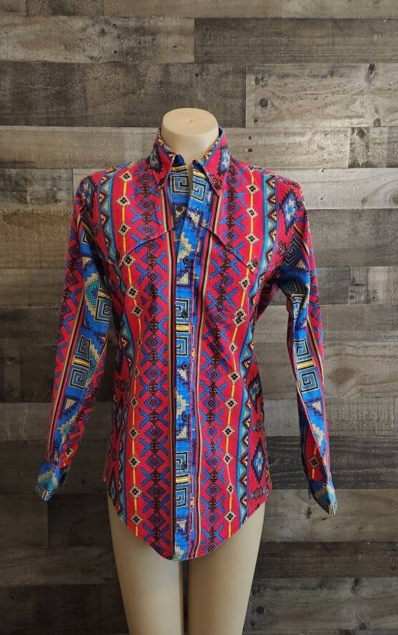 Vintage plainsman western shirt - Gem