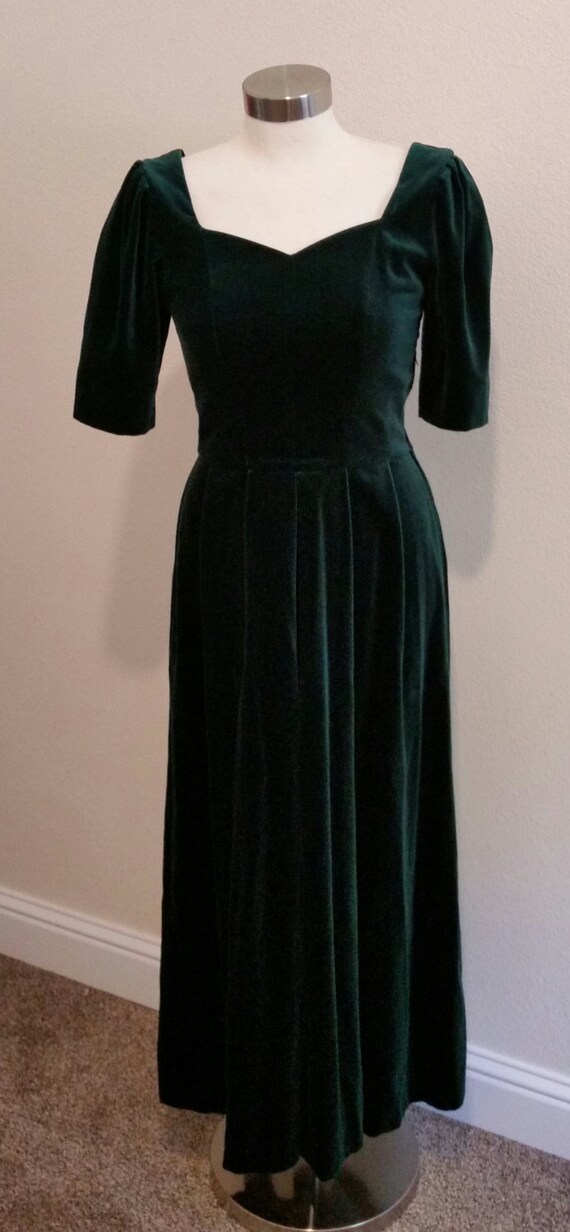 Vintage laura ashley velvet - Gem