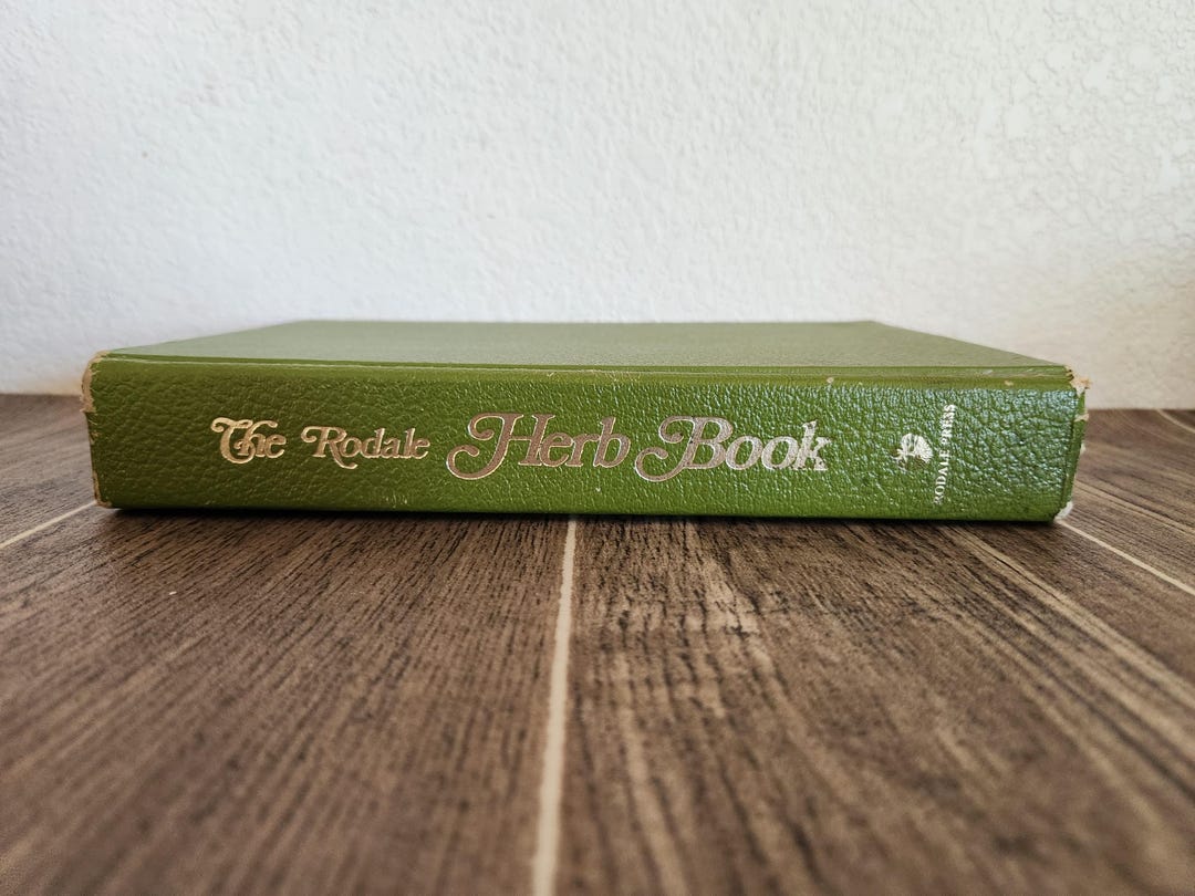 Vintage 1970's Rodale Book on Herbs | Hardback Book on Herbs - Etsy