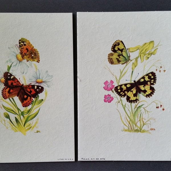 Butterfly Lithograph - Etsy