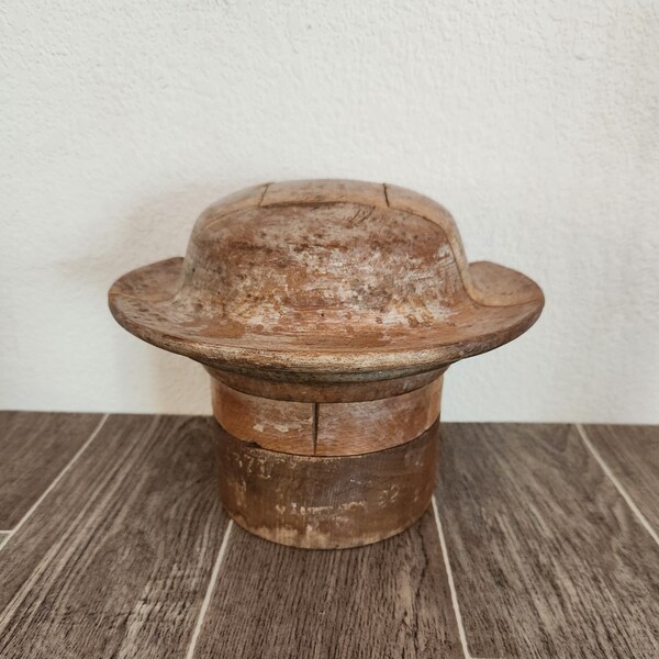Wood Hat Block - Etsy