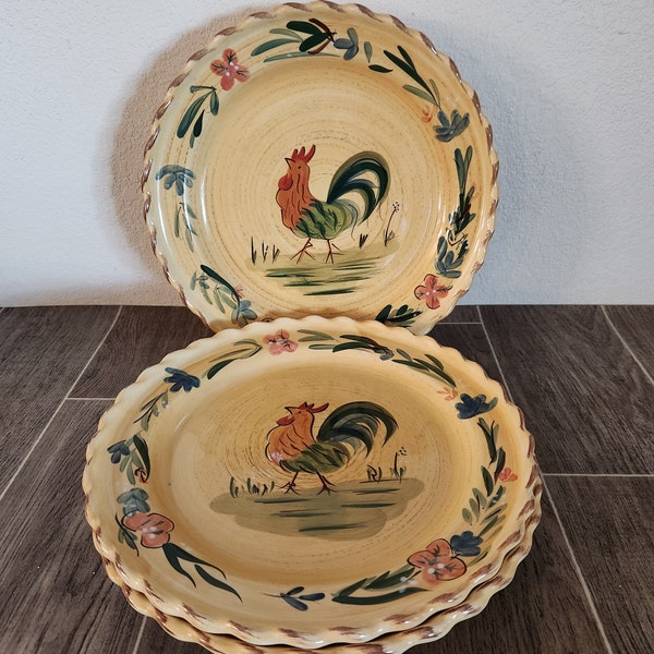Rooster Plates - Etsy
