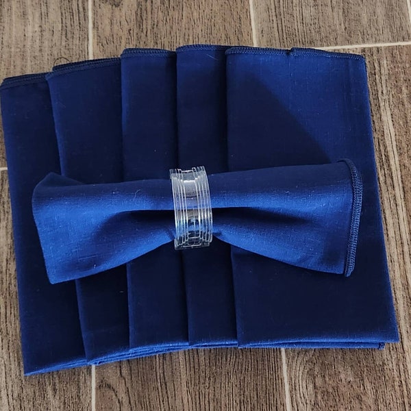 Blue Napkins - Etsy