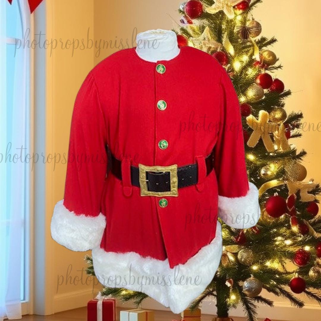 Professional Fine Italian Wool coca-cola Style Santa Claus Suit. - Etsy