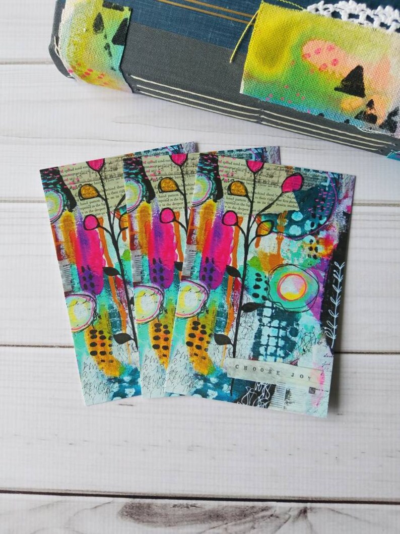 Art Post Card, Swag Card, Happy Mail, Art Print, Art Journal, Planner ...