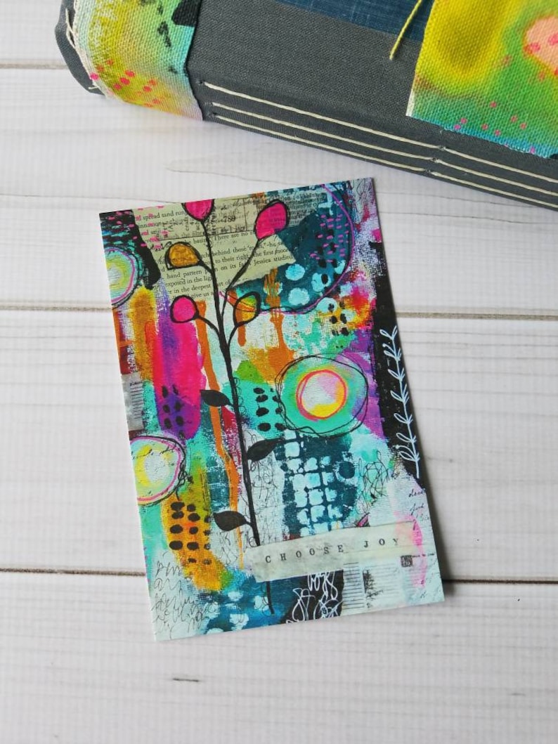 Art Post Card, Swag Card, Happy Mail, Art Print, Art Journal, Planner ...